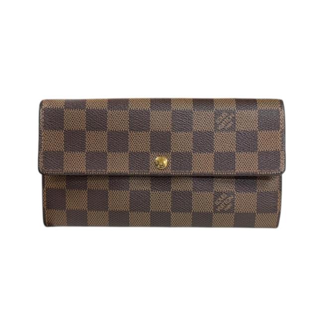 ルイヴィトン ポルトフォイユ サラ ダミエ 長財布 ダミエキャンバス N61734 ユニセックス LOUIS VUITTON  中古 R&Kリサイクルキング