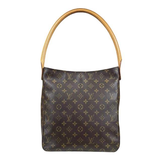 ルイヴィトン ルーピングGM モノグラム ショルダーバッグ モノグラムキャンバス M51145 ブラウン レディース LOUIS VUITTON  中古 R&Kリサイクルキング