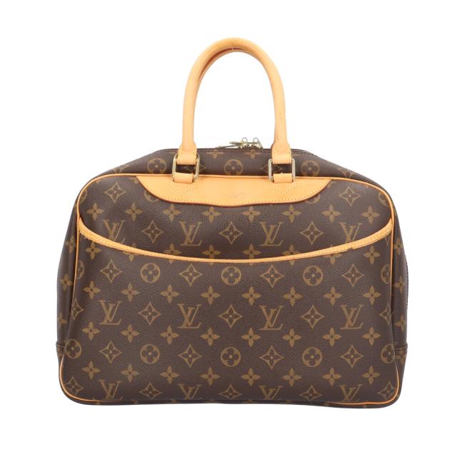 ルイヴィトン ドーヴィル モノグラム ハンドバッグ モノグラムキャンバス M47270 ブラウン レディース LOUIS VUITTON  中古 R&Kリサイクルキング