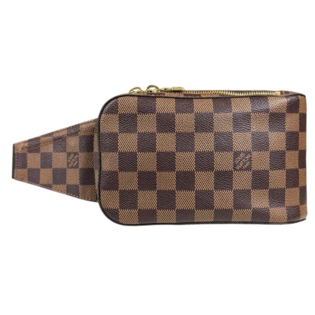 ルイヴィトン ジェロニモス ダミエ ボディバッグ ダミエキャンバス N51994 ブラウン メンズ LOUIS VUITTON  中古 R&Kリサイクルキング