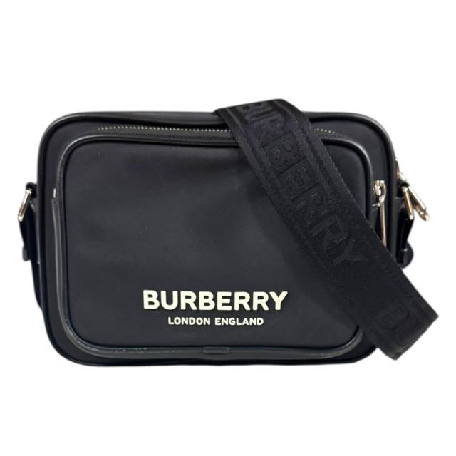バーバリー ショルダーバッグ ナイロン 8049094 ブラック メンズ BURBERRY  中古 R&Kリサイクルキング
