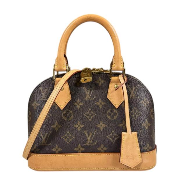 ルイヴィトン アルマBB モノグラム ショルダーバッグ モノグラムキャンバス M53152 ブラウン レディース LOUIS VUITTON  中古 R&Kリサイクルキング