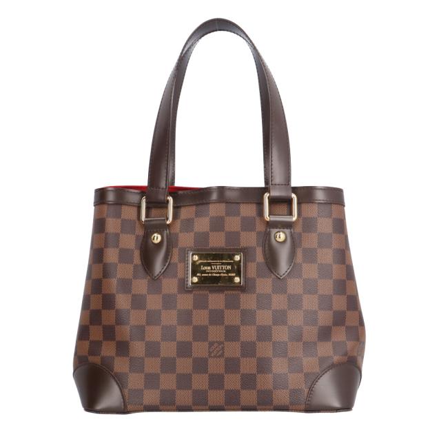 ルイヴィトン ハムプステッドPM ダミエ ハンドバッグ ダミエキャンバス N51205 ブラウン レディース LOUIS VUITTON  中古 R&Kリサイクルキング
