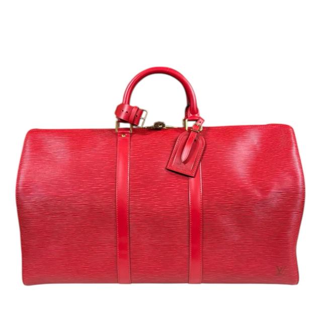 ルイヴィトン キーポル50 エピ ハンドバッグ エピレザー M42967 レッド レディース LOUIS VUITTON  中古 R&Kリサイクルキング