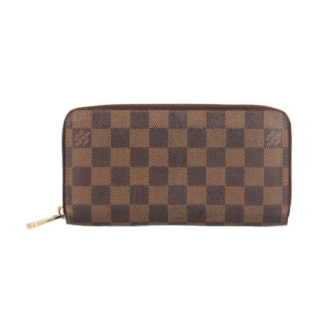 ルイヴィトン ジッピーウォレット ダミエ 長財布 ダミエキャンバス N60015 ユニセックス LOUIS VUITTON  中古 R&Kリサイクルキング