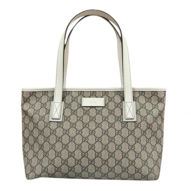 グッチ GGスプリーム トートバッグ GGスプリームキャンバス 211138 ベージュ レディース GUCCI  中古 R&Kリサイクルキング