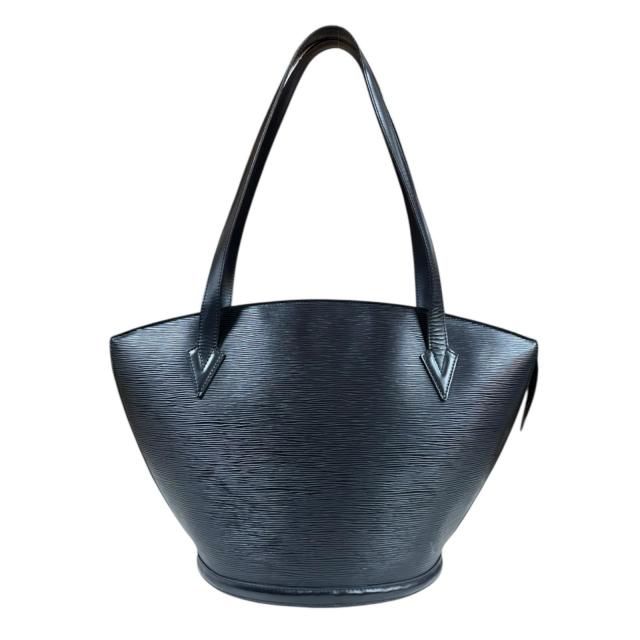 ルイヴィトン サンジャックショッピング エピ ショルダーバッグ エピレザー  M52262 ブラック レディース LOUIS VUITTON  中古 R&Kリサイクルキング