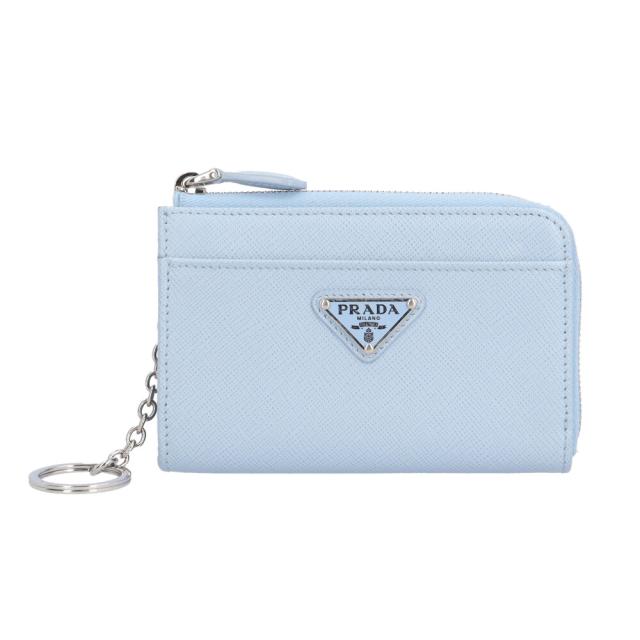 プラダ トライアングル サフィアーノ ケース レザー 1PP122 レディース PRADA  中古 R&Kリサイクルキング