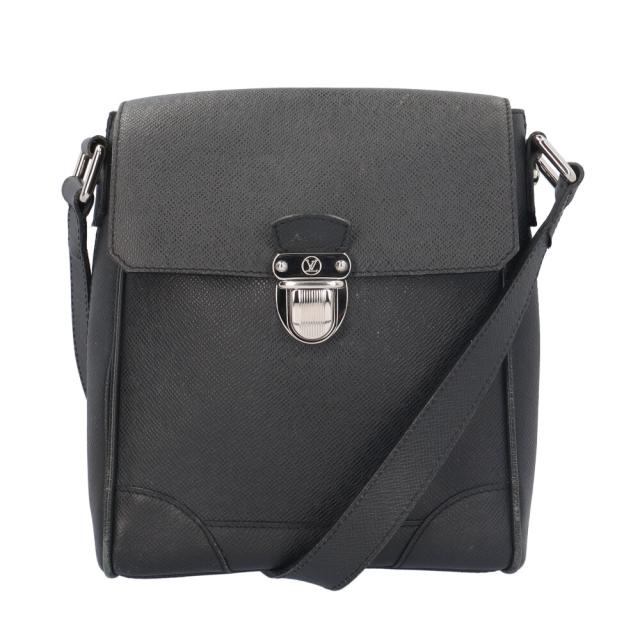 ルイヴィトン ルカ タイガ ショルダーバッグ タイガレザー M31192 ブラック メンズ LOUIS VUITTON  中古 R&Kリサイクルキング