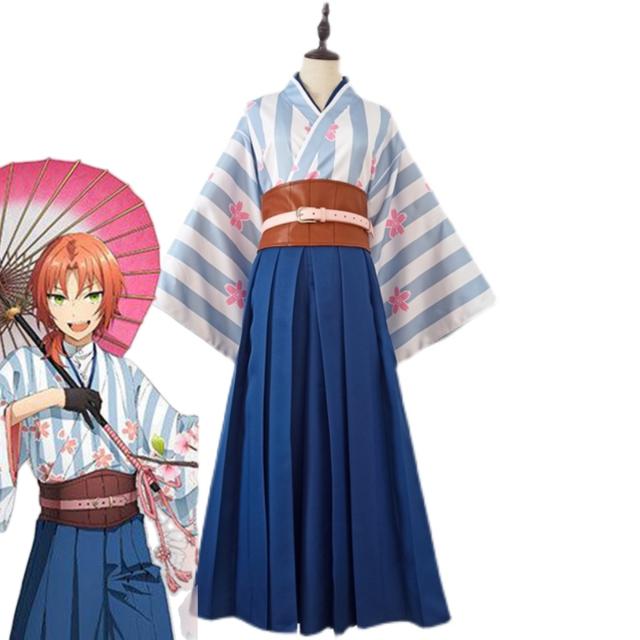 【送料無料】あんさんぶるスターズ! コスプレ服 esインベント  ES第二弾 メイドカフェ服 コスチューム コスプレ衣装 服セットのみ 手洗い 氷鷹北斗