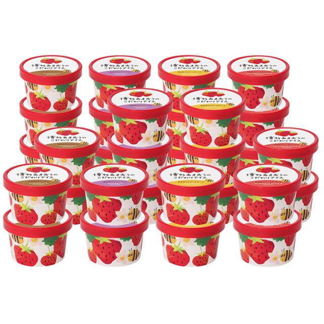 福岡 博多あまおうのこだわりアイス 30個 アイス アイスクリーム フルーツ いちご 苺 あまおう 洋菓子 デザート 食品 ギフト プレゼント 贈答 熨斗 のし 贈り物(代引不可)【送料無料】