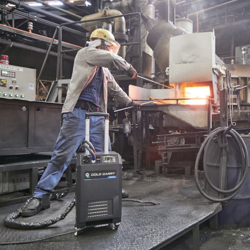 TRUSCO 冷却スーツ「コールドキャリー」用チラー TRUSCO RCS100 環境改善用品 暑さ対策用品 冷却器(代引不可)【送料無料】