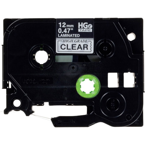 ブラザー HGEテープ 黒字/透明地/12mm ブラザー HGE131V オフィス 住設用品 オフィス備品 ラベル用品(代引不可)【送料無料】