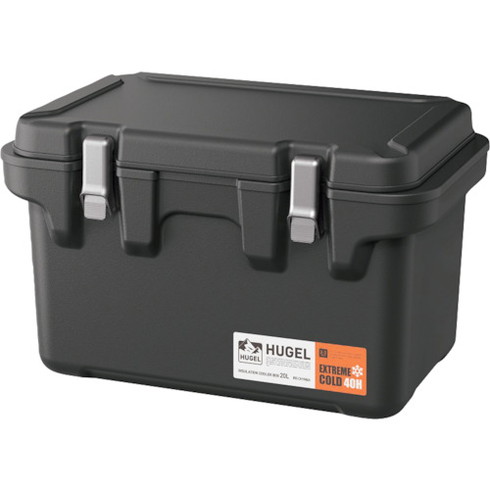 IRIS 294775 HUGEL 真空断熱クーラーボックス 20L チャコールグレー IRIS VITC20CH 環境改善用品 暑さ対策用品 クーラーボックス(代引不可)【送料無料】