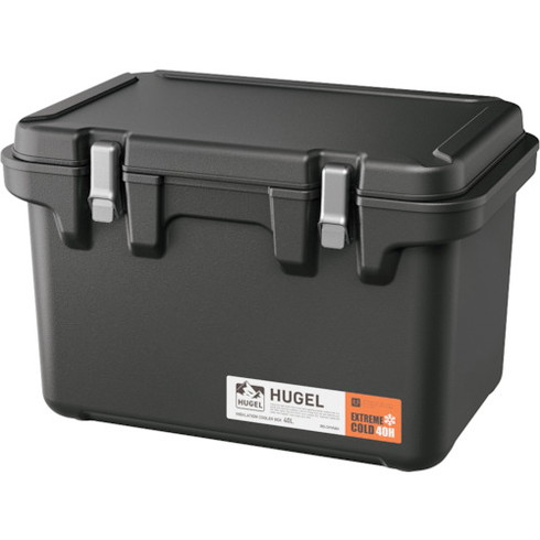 IRIS 294776 HUGEL 真空断熱クーラーボックス 40L チャコールグレー IRIS VITC40CH 環境改善用品 暑さ対策用品 クーラーボックス(代引不可)【送料無料】