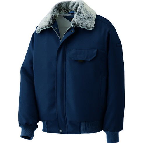 ミドリ安全 防寒 ソフトパイロトジャンパー ネイビー 5L ミドリ安全 M4057UE5L 保護具 作業服 防寒着(代引不可)【送料無料】