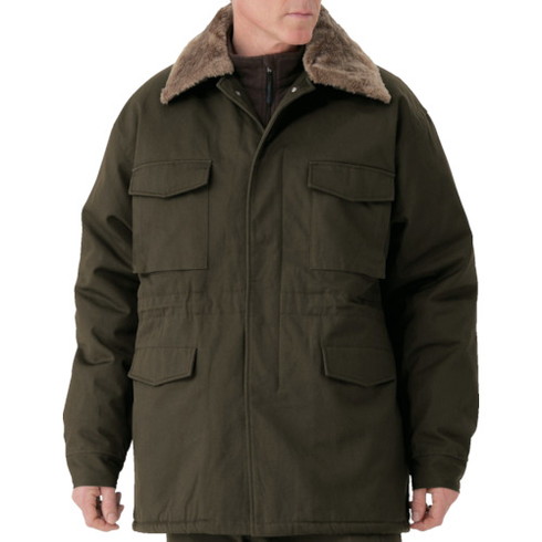 ミドリ安全 防寒 綿カストロコート OD L ミドリ安全 M7506UEL 保護具 作業服 防寒着(代引不可)【送料無料】