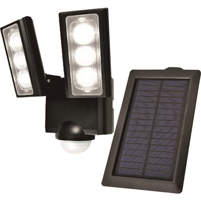 ELPA ソーラー式センサーライト2灯 ESL312SL 環境改善用品 防災・防犯用品 防犯用センサーライト(代引不可)【送料無料】