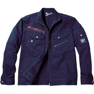 Jawin ジャンパー Mサイズ ネービー 52100011M 保護具 作業服 作業服(代引不可)【送料無料】