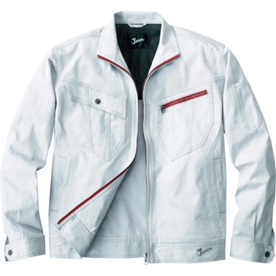 Jawin ジャンパー Mサイズ シルバー 51900036M 保護具 作業服 作業服(代引不可)【送料無料】