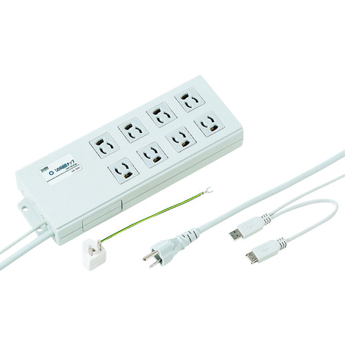 SANWA USB連動タップ TAPRE2UN オフィス 住設用品 OA用品 OAタップ(代引不可)【送料無料】