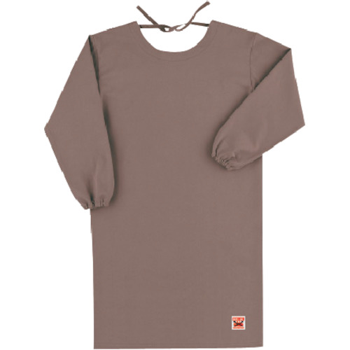 Max Dyna 防炎エプロン(割烹着型 ロングタイプ) MD200LFGR 工事 照明用品 溶接用品 溶接用保護具(代引不可)【送料無料】