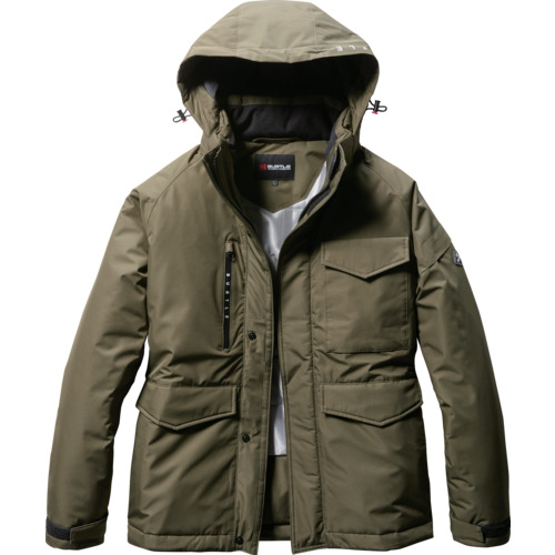 BURTLE 【今季完売】 防水防寒ジャケット7620-14-3XLミルスグリーン バートル 環境改善用品 寒さ対策用品 防寒着 7620-14-3XL(代引不可)【送料無料】