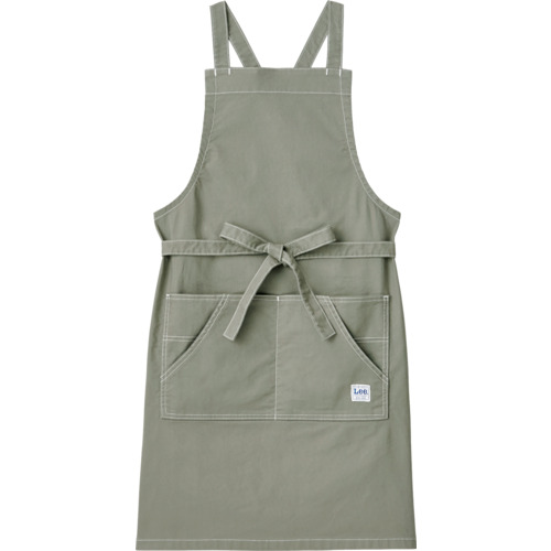 Leeワークウェア 胸当てエプロン カーキ F ボンマックス 保護具 保護服 防護服 エプロン LCK79009-4-F(代引不可)【送料無料】
