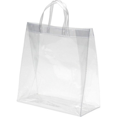 シモジマ 透明バッグ 中 6464030(代引不可)【送料無料】