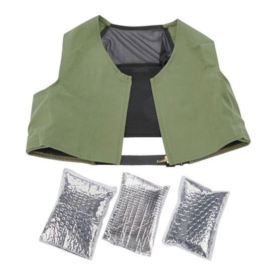 TRUSCO トラスコ アイシングベスト前面コットンタイプ 長時間保冷剤3個セット WICEV-LSET トラスコ中山(株)(代引不可)【送料無料】