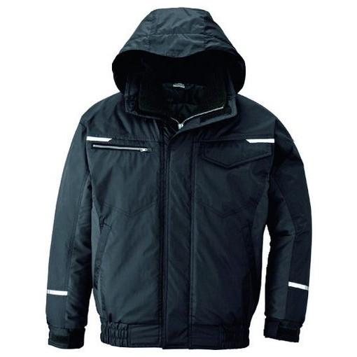 アイトス 制電防寒ブルゾン ブラック AZ93660103L 保護具 保護具 作業服 防寒着(代引不可)【送料無料】
