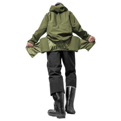 マック フォーシーズンレインスーツ OD EL AS933ODEL 保護具 保護具 作業服 雨具(代引不可)【送料無料】