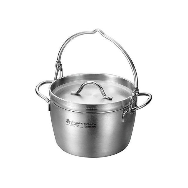 日本製 燕三条 ダッチオーブン15cm (6インチ) ツル付(代引不可)【送料無料】