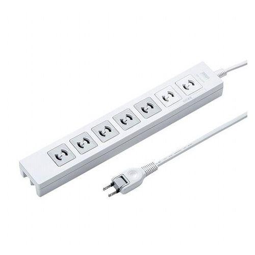 【5個セット】 サンワサプライ 電源タップ TAP-F27-2KPX5(代引不可)【送料無料】