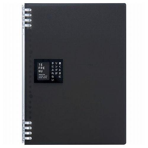 KING JIM キングジム TEFRENU リングノート B5 黒 KJ-9855TTE-BK(代引不可)【メール便配送】【送料無料】の通販 ...
