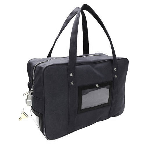 三実通商 みつみ通商 8号帆布メール用カバン(中) MJ-22 ブラック MTM38410(代引不可)【送料無料】