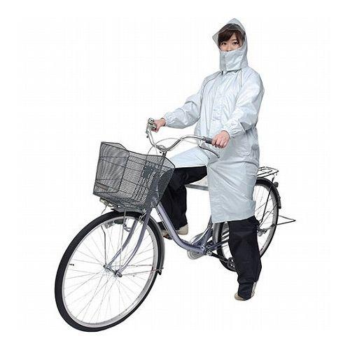 トキワ 雨先案内人 サイクルコート シルバーホワイト Mサイズ 3193-SW-M 雑貨 ホビー インテリア 雑貨 雑貨品(代引不可)【送料無料】
