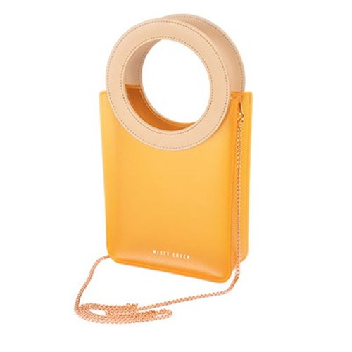 MISTY LAYER ボディバッグ ミストをまとうような柔らかい透け感と上品な風合い オレンジ MLBb-OR 雑貨(代引不可)【送料無料】