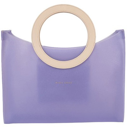 MISTY LAYER トートバッグ リングタイプ Ri ミストをまとうような柔らかい透け感 バイオレット MLTbR-VL 雑貨(代引不可)【送料無料】