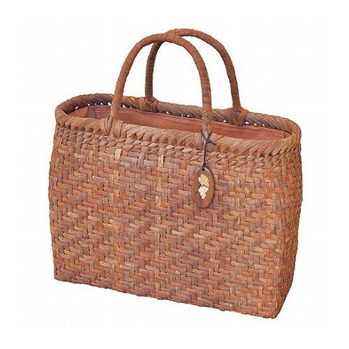 ヤマコー てまひま工房 日本製山葡萄バッグ 網代編み 大 yamaco79433(代引不可)【送料無料】