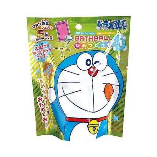 【1ケース(24個入)】 ノルコーポレーション バスボール 発泡タイプの入浴剤 ドラえもんひみつ道具11(リニューアル版) OBDOB0901X24【送料無料】
