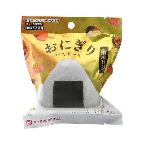 【1ケース(24個入)】 ノルコーポレーション バスボール 発泡タイプの入浴剤 おにぎり・厳選具材 OBONG0201X24【送料無料】