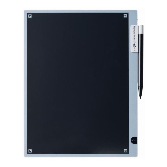 ブギーボード boogie board 電子メモパッド BB-19 グレー 13インチ 220×280 電池式 スタイラス メモ 手帳 電子手帳 オフィス 事務用品 液晶 筆圧 太さ キングジム BB-19-GY(代引不可)【送料無料】