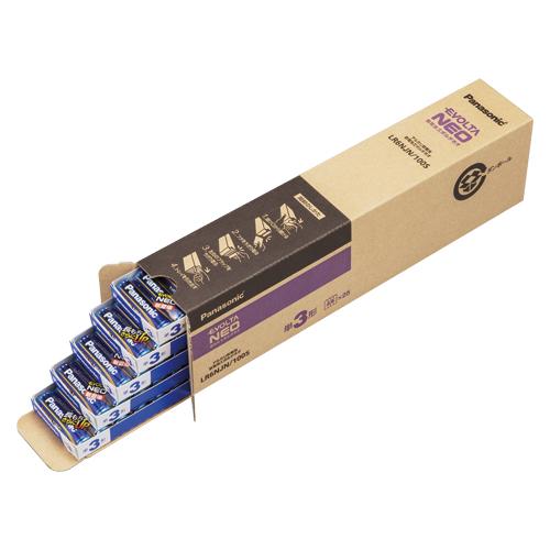 パナソニック ＥＶＯＬＴＡ　ＮＥＯ　アルカリ乾電池　単３形　１００本パック LR6NJN/100S 1箱【送料無料】