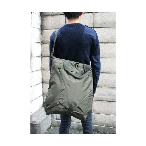 U.S.タイプリュック・ショルダー・手提げ3ＷＡYヘルメットバック BH063YN オリーブ 【レプリカ】（代引不可）