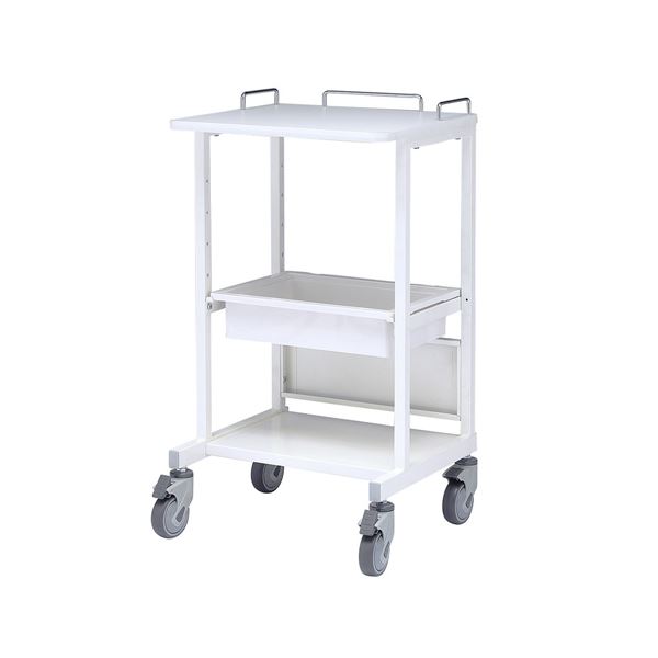 サンワサプライ 電子カルテカート RAC-HP14SCW（代引不可）