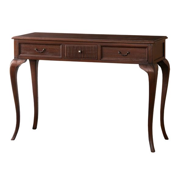 《アンティーク調家具》 コンソールテーブル 28581 【完成品】（代引不可）