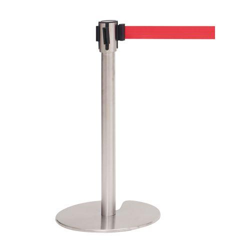 友屋 ベルトパーティーション SUS-1 赤 ZPC7602【送料無料】