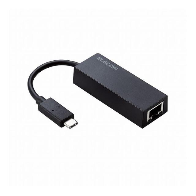 エレコム ELECOM 有線LANアダプター TypeC 変換アダプタ LANポート ×1ポート 1000Mbps USB3.2 Gen1 【 Windows 11 Mac PC iPad ...