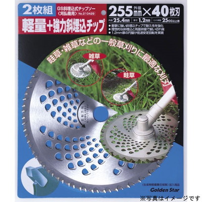 キンボシ GS #210428 埋込チップソー 2枚組 230x36P(代引不可)【送料無料】の通販はau PAY マーケット - リコメン堂 | au PAY マーケット－通販サイト